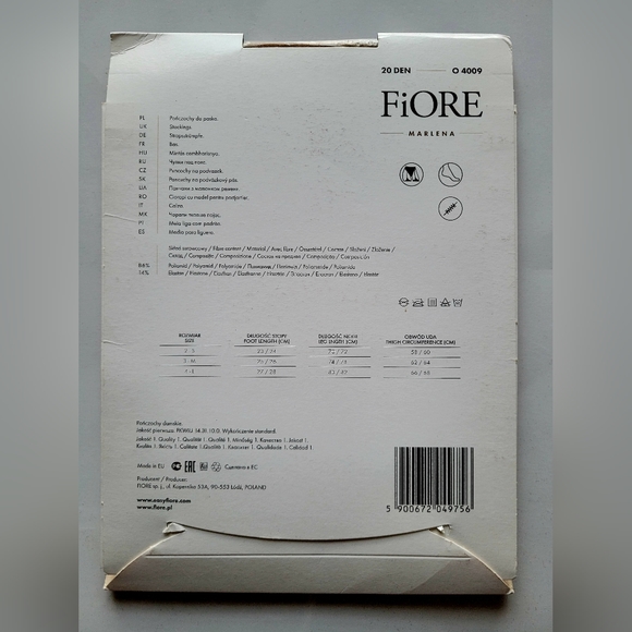 Fiore | Accessories | Fiore Marlena Sensual Sheer Stockings 2 Den Tan Size 4 Large Back Seam ...